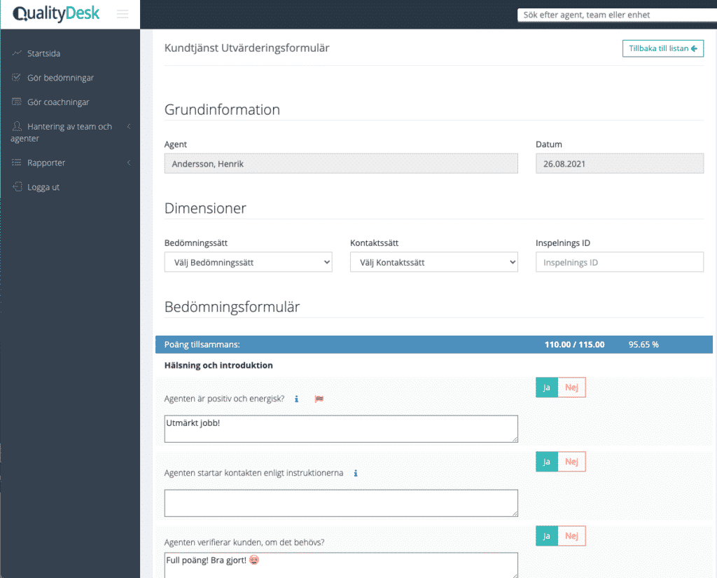 QualityDesk för kvalitetssäkring - QualityDesk Ab